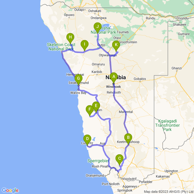 Namibia Safari Explorer: Camping Overland Tour